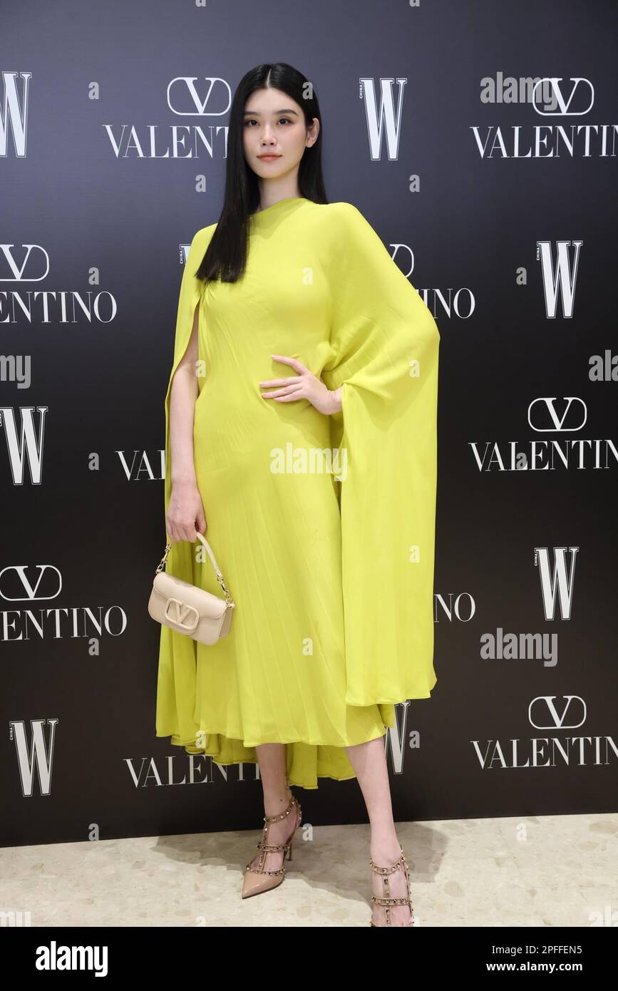 Chinese model Ming Xi attended a brand activity in Shanghai, China ...