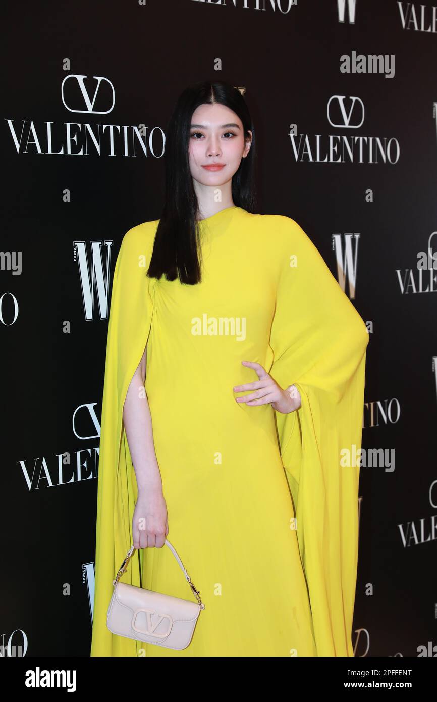 Chinese model Ming Xi attended a brand activity in Shanghai, China ...
