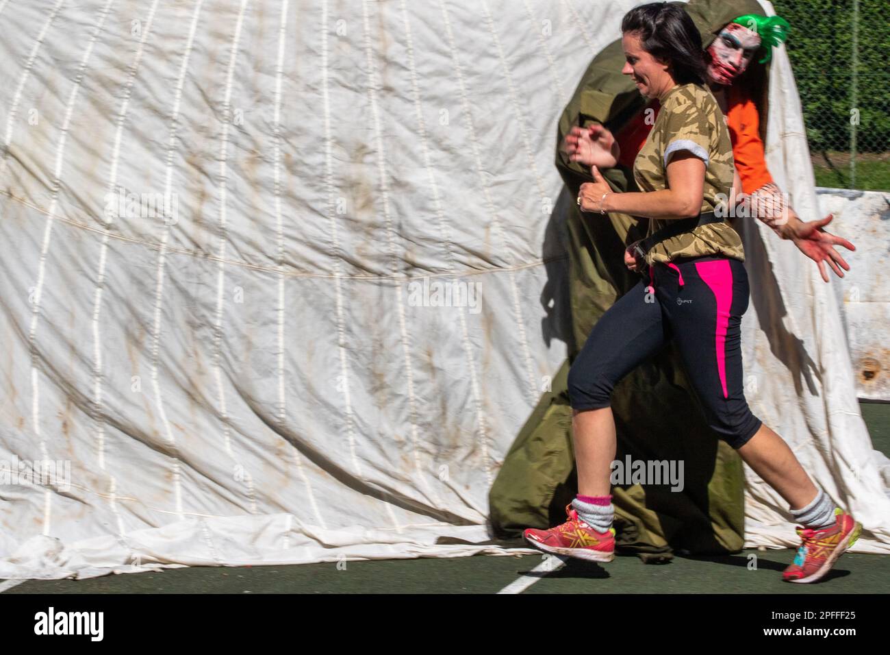 What looks like an inappropriate action from a male zombie is actually ...