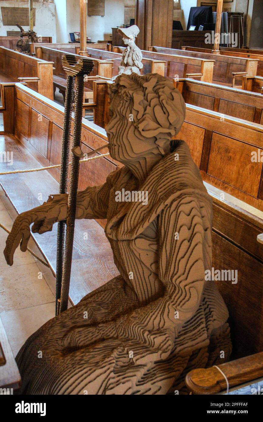 London UK 17 March 2023 Elizabeth Mercer was a dress maker and she died ...