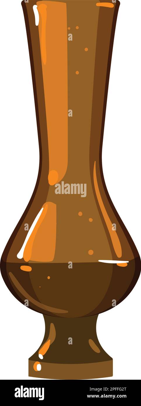 traditional antique vase cartoon vector illustration Stock Vector Image ...