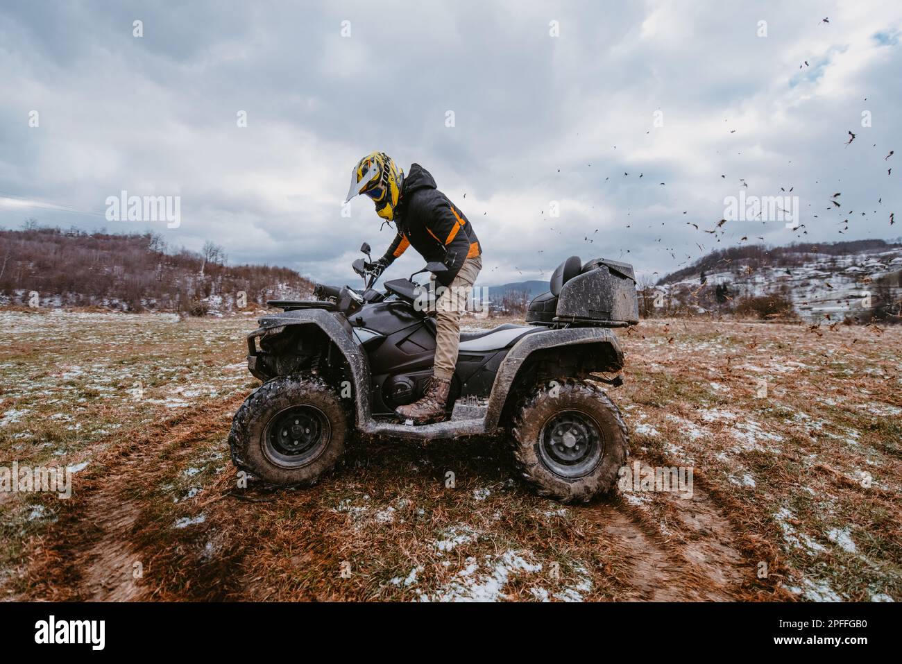 Atv race mud hi-res stock photography and images - Alamy