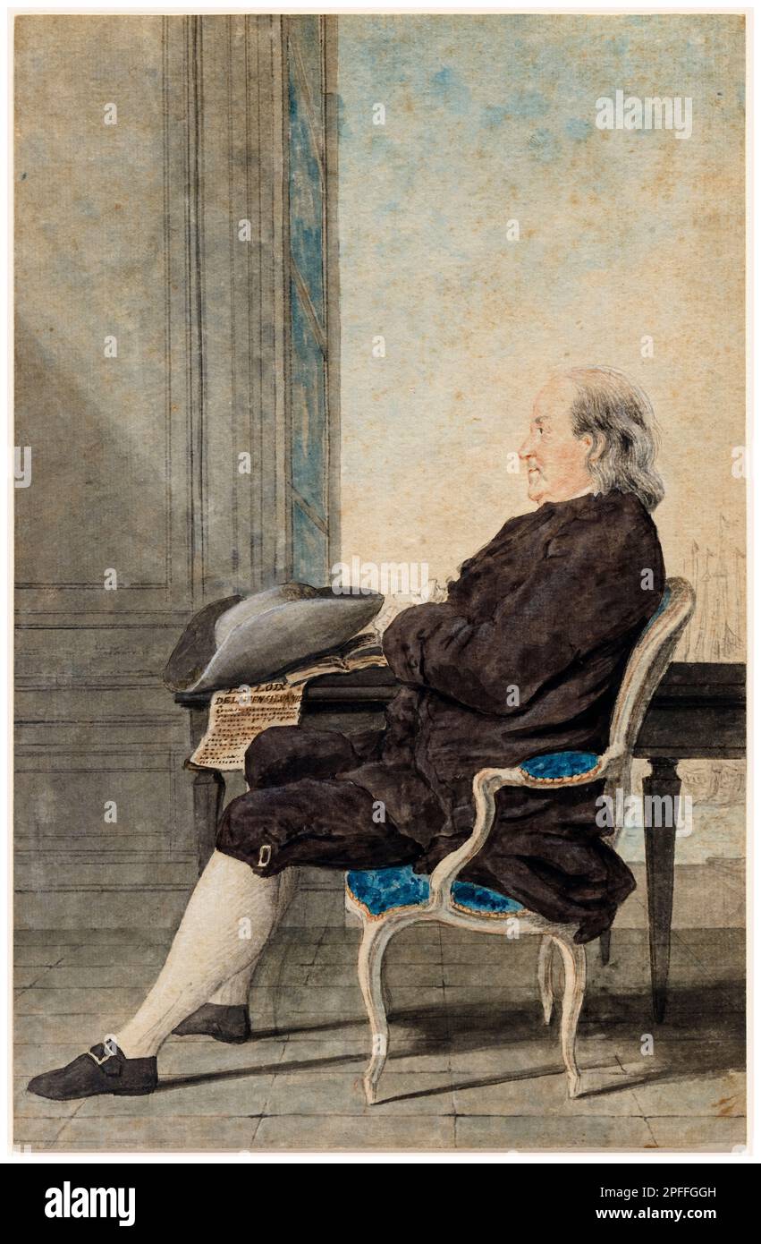 Portrait de benjamin franklin hi-res stock photography and images - Alamy