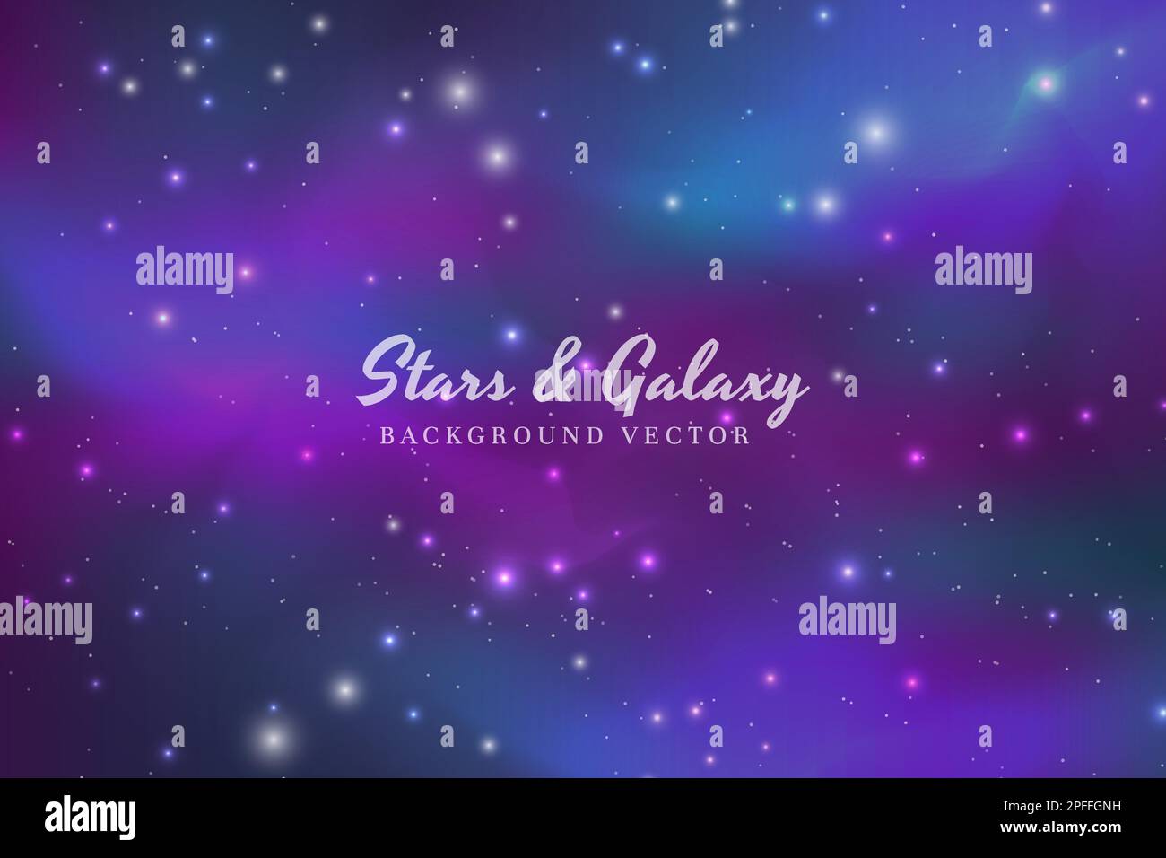 Galaxy starry background design vector Stock Vector Image & Art - Alamy