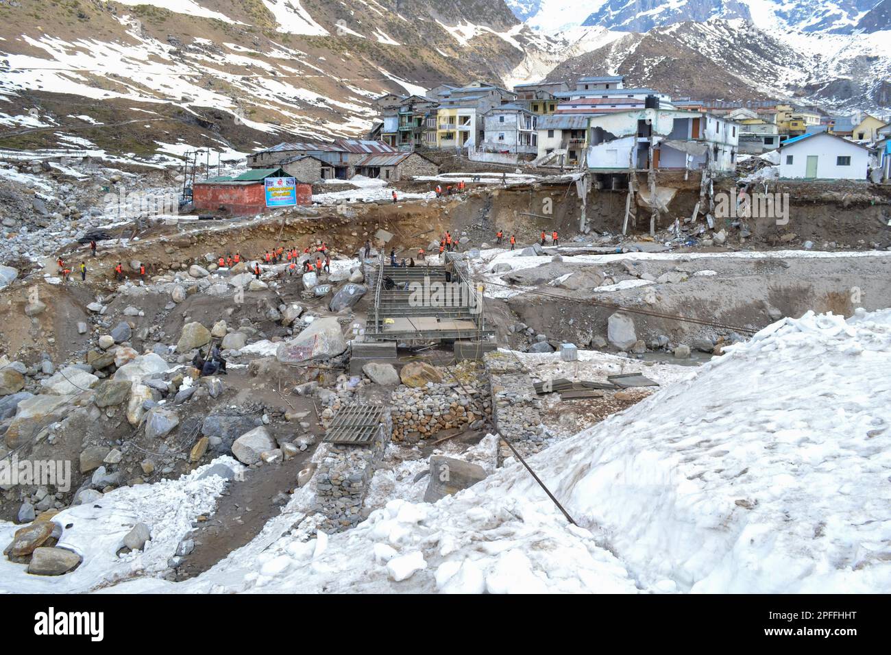Under construction bridge that collapsed in kedarnath disaster. There ...