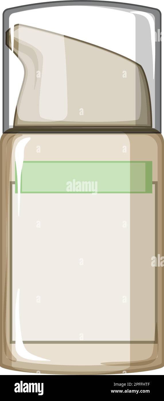 woman dry skin cream cartoon vector illustration Stock Vector Image ...