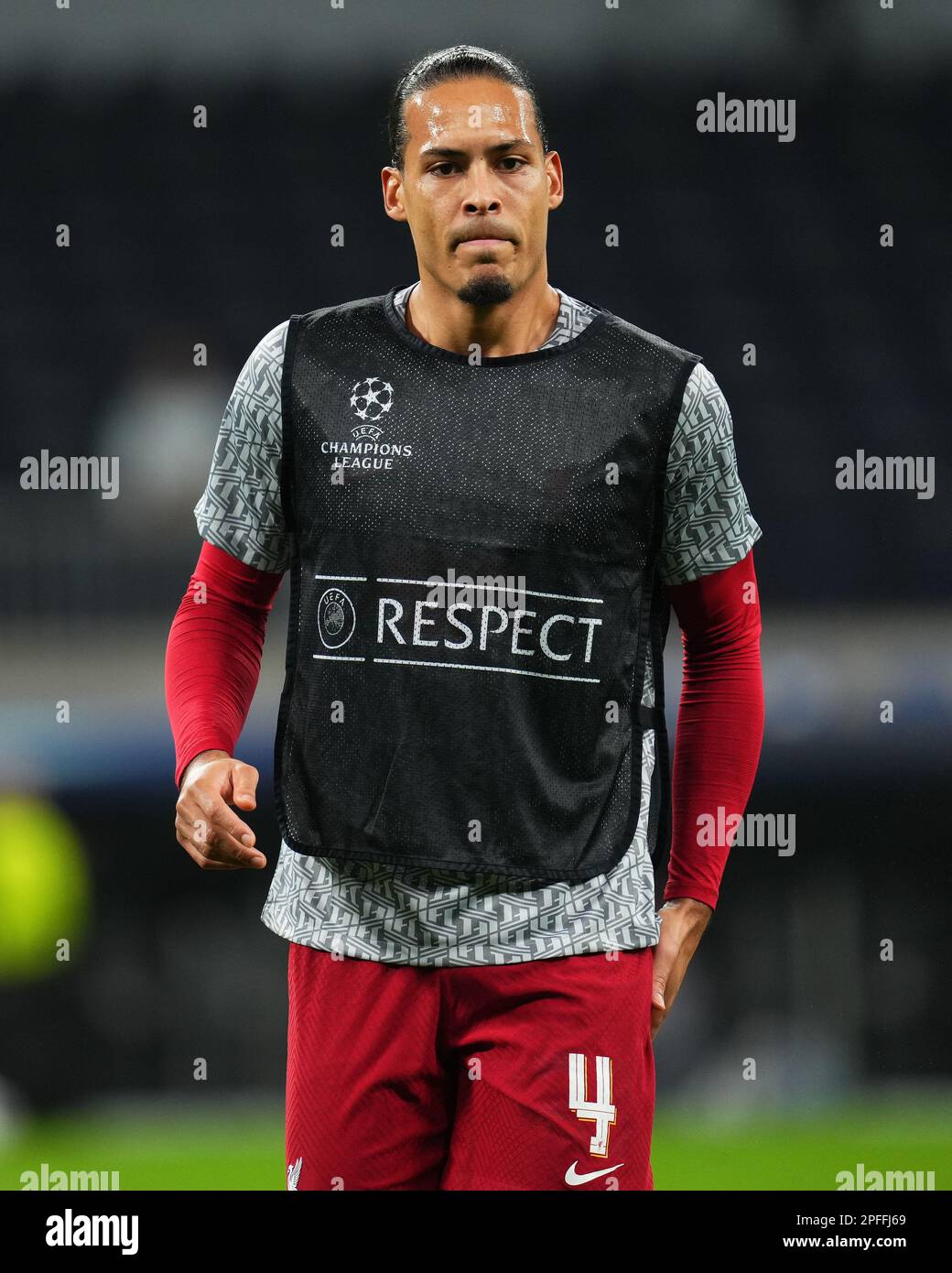 Virgil van Dijk of Liverpool FC during the UEFA Champions League match ...