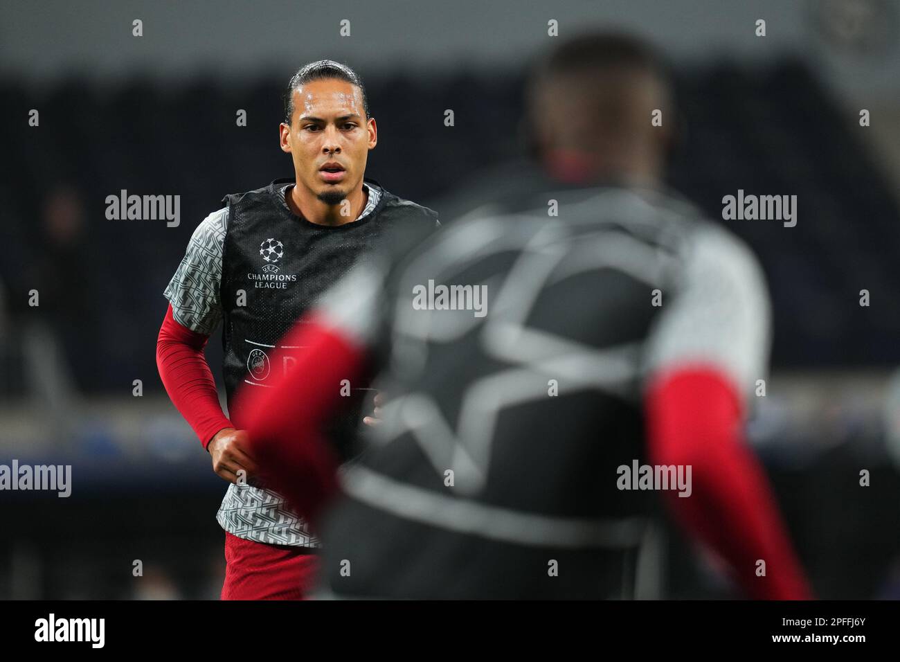 Virgil van Dijk of Liverpool FC during the UEFA Champions League match ...