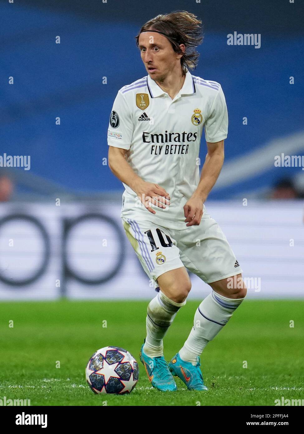 Luka Modric of Real Madrid during the UEFA Champions League match ...