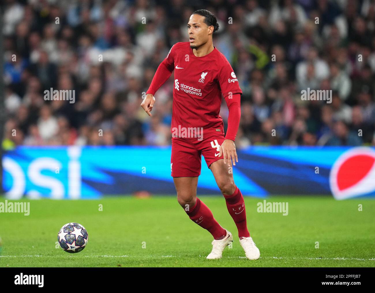 Virgil van Dijk of Liverpool FC during the UEFA Champions League match ...