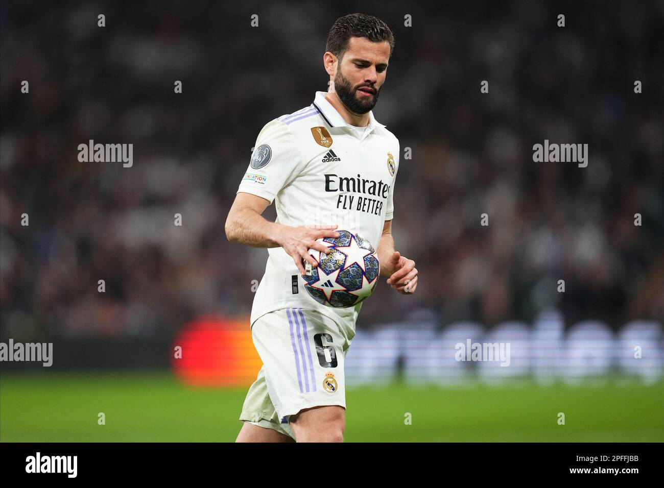 Nacho Fernandez of Real Madrid during the UEFA Champions League match ...