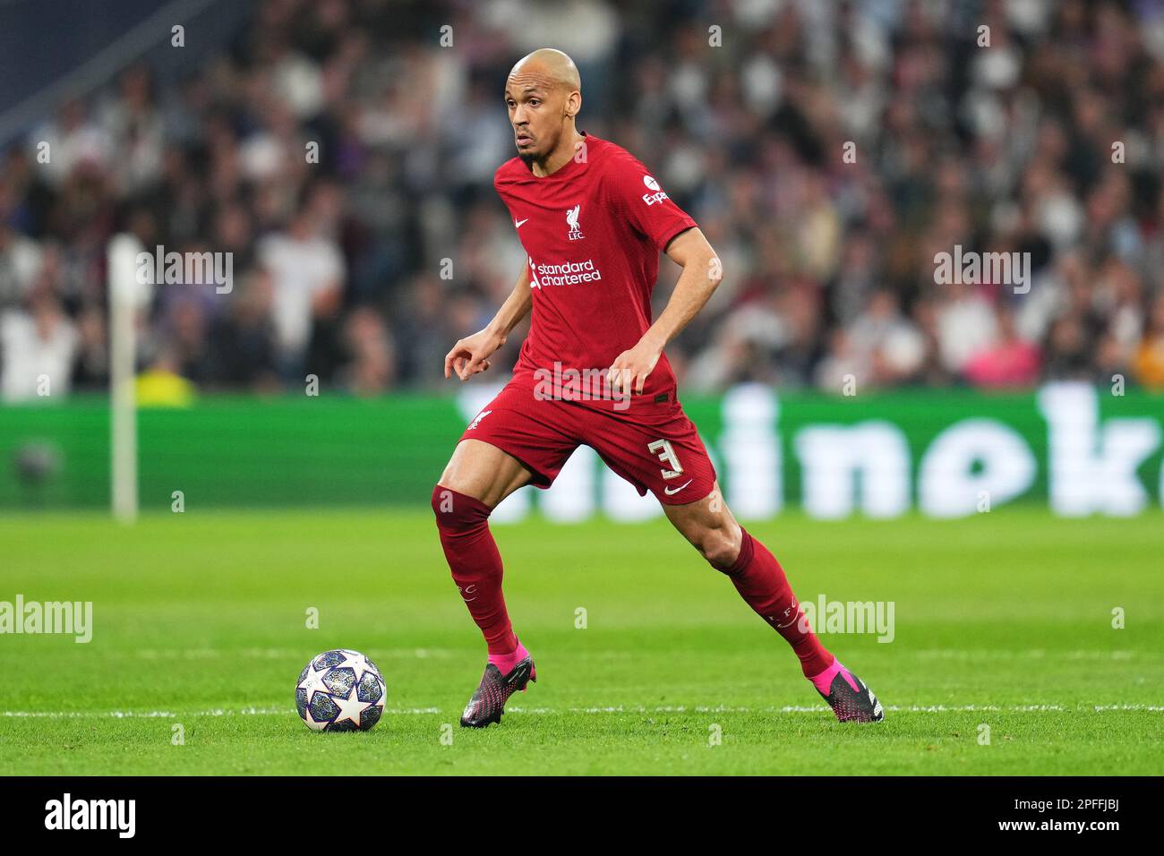 Fabinho of Liverpool FC during the UEFA Champions League match, round ...