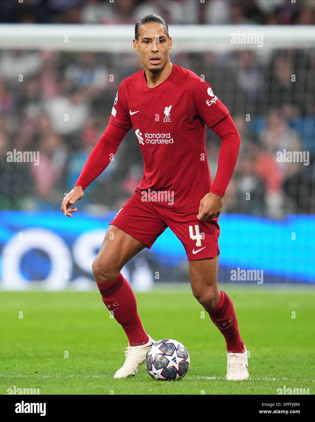 Virgil van Dijk of Liverpool FC during the UEFA Champions League match ...
