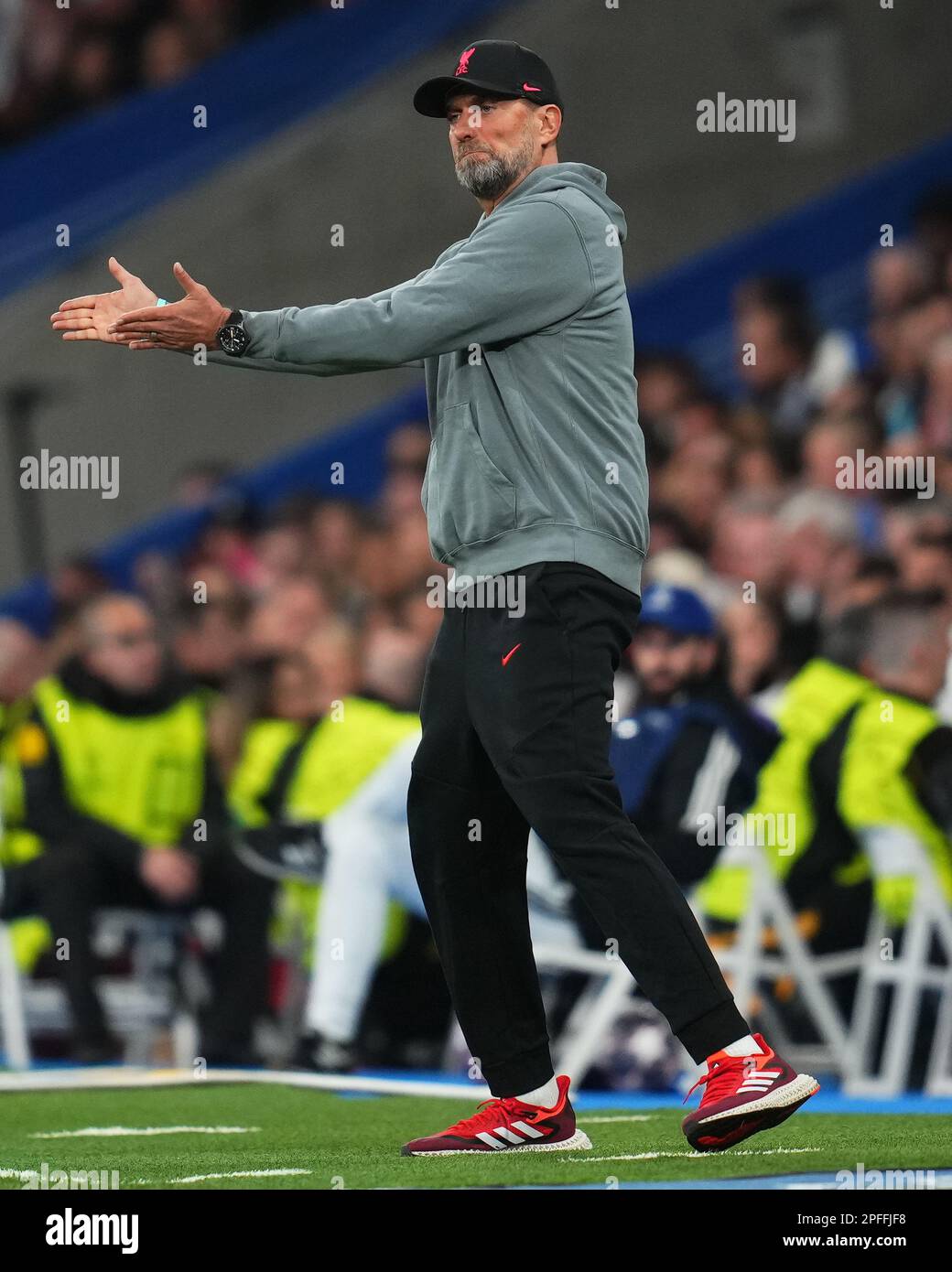 Liverpool FC head coach Jurgen Klop during the UEFA Champions League ...
