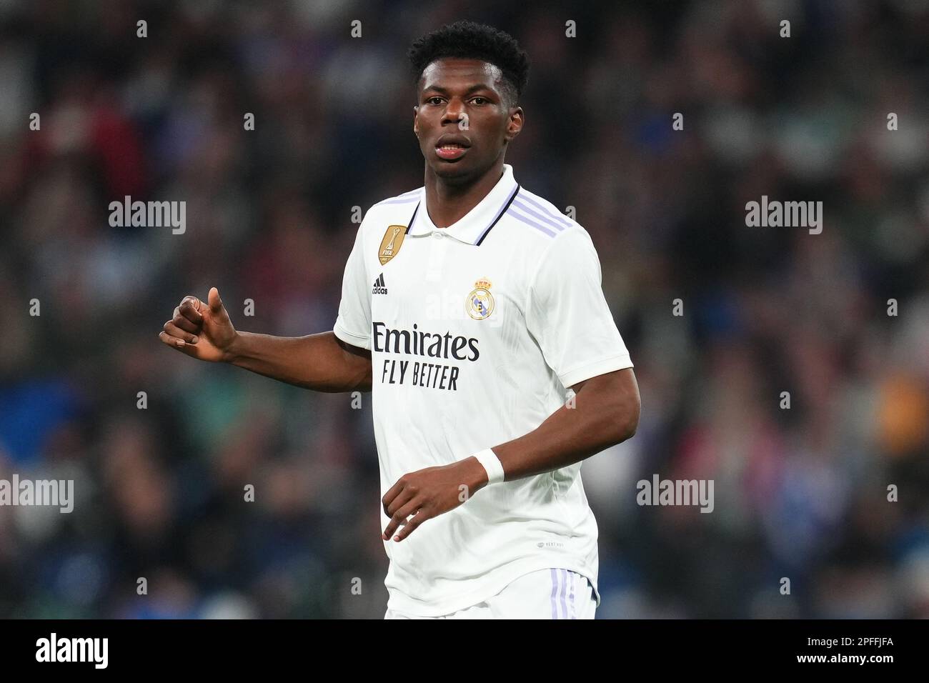 Aurelien Tchouameni of Real Madrid during the UEFA Champions League ...