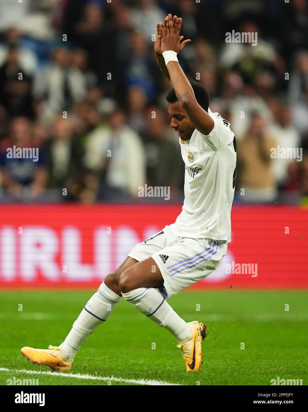 Rodrygo Goes of Real Madrid during the UEFA Champions League match ...