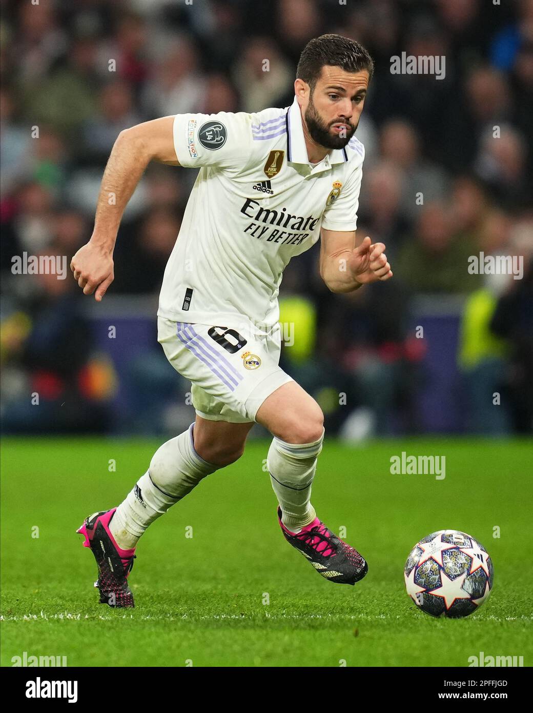 Nacho Fernandez of Real Madrid during the UEFA Champions League match ...