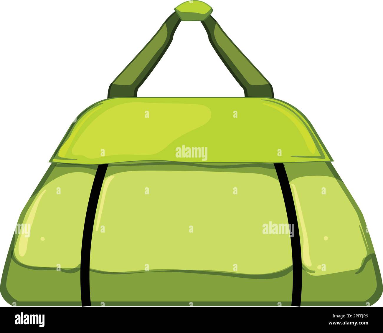 gym fitness bag cartoon vector illustration Stock Vector Image & Art ...