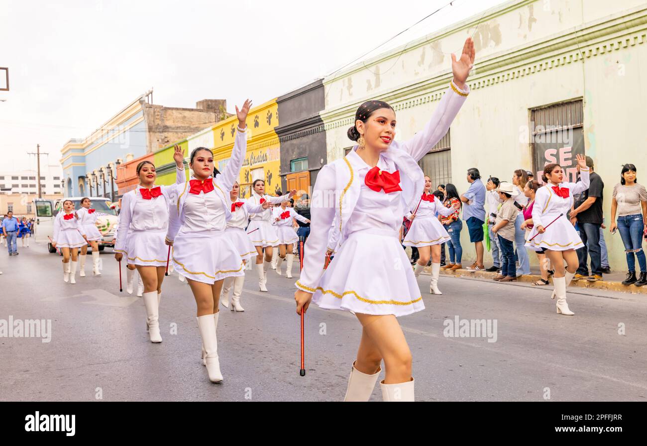 Matamoros, Tamaulipas, Mexico - February 25, 2023: Fiestas Mexicanas ...