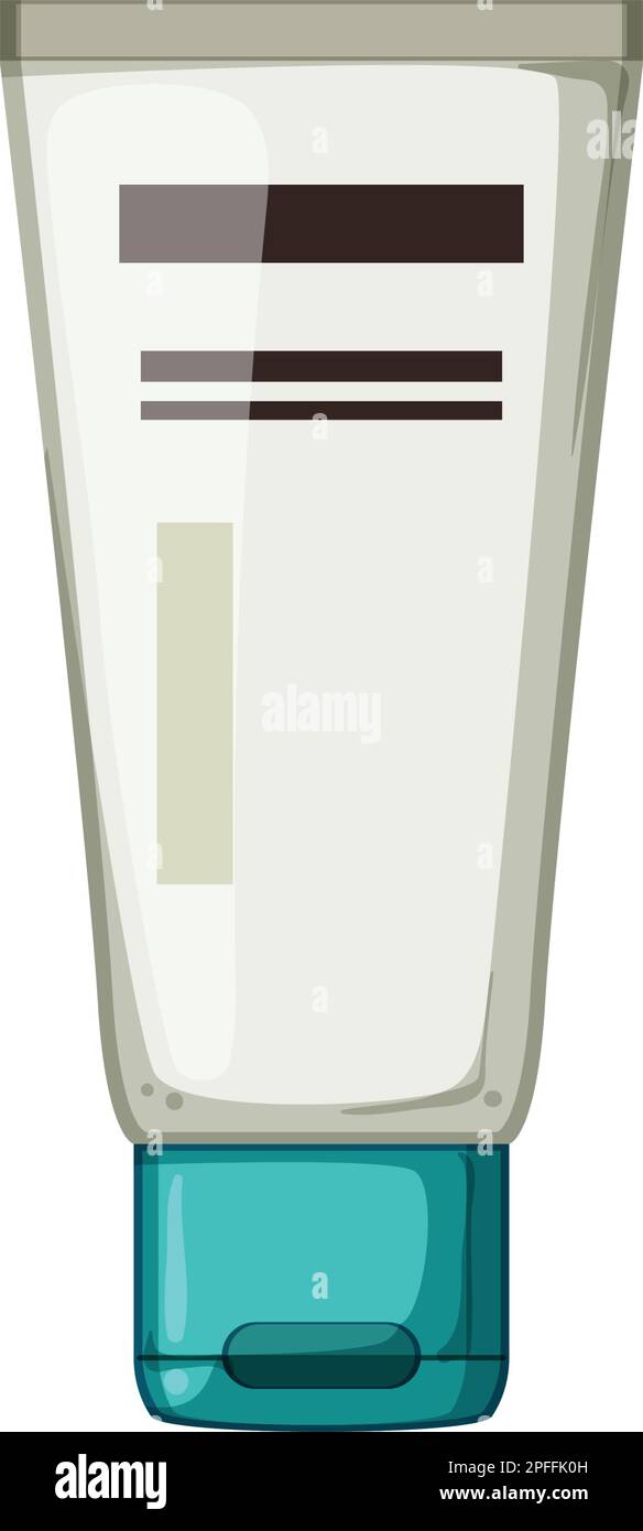 moisturizer hand cream cartoon vector illustration Stock Vector Image ...