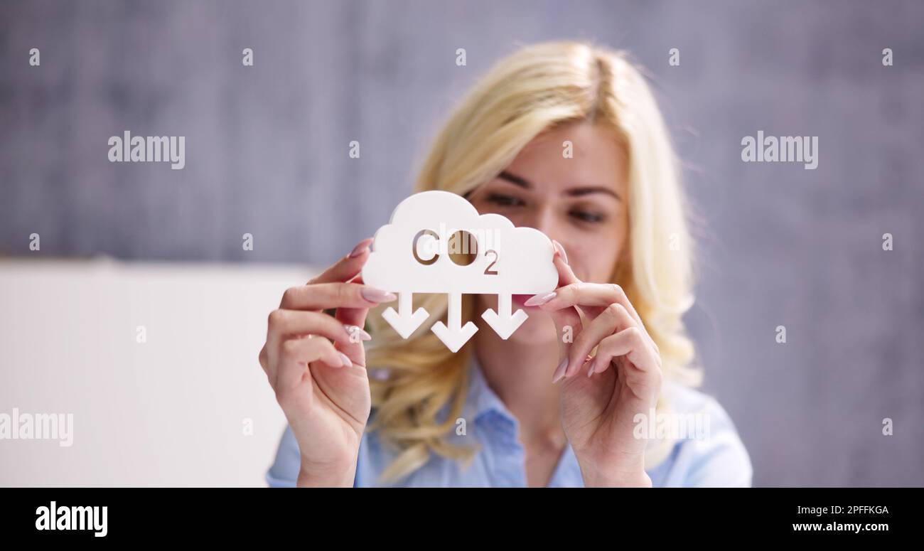Carbon Dioxide Emission Reduction. Co2 And Environment Stock Photo - Alamy Carbon Dioxide Emission Reduction. Co2 And Environment Stock Photo - Alamy