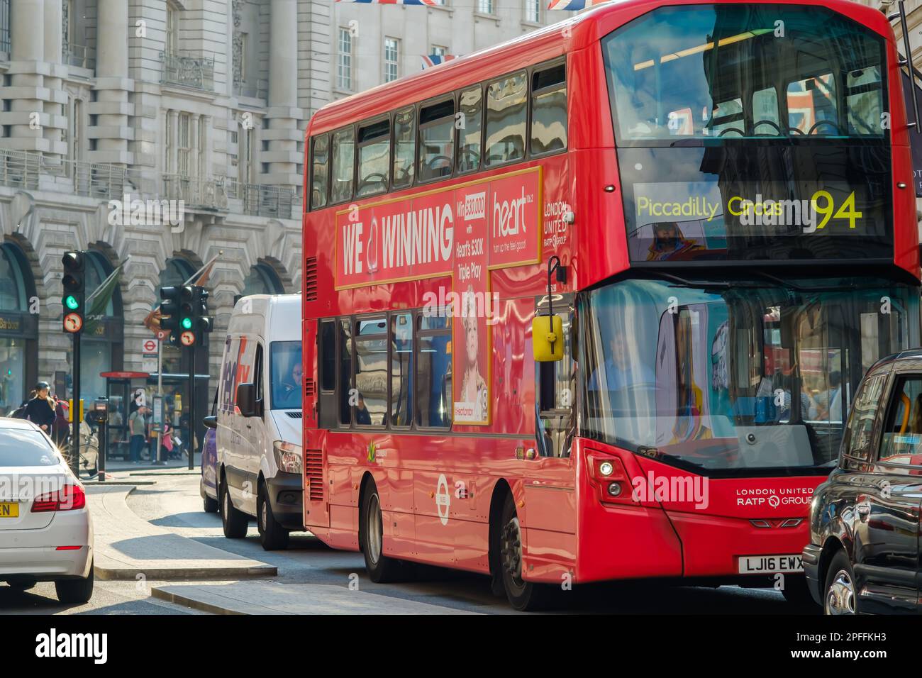 London, United Kingdom : May 21, 2018 - A typical and traditional ...
