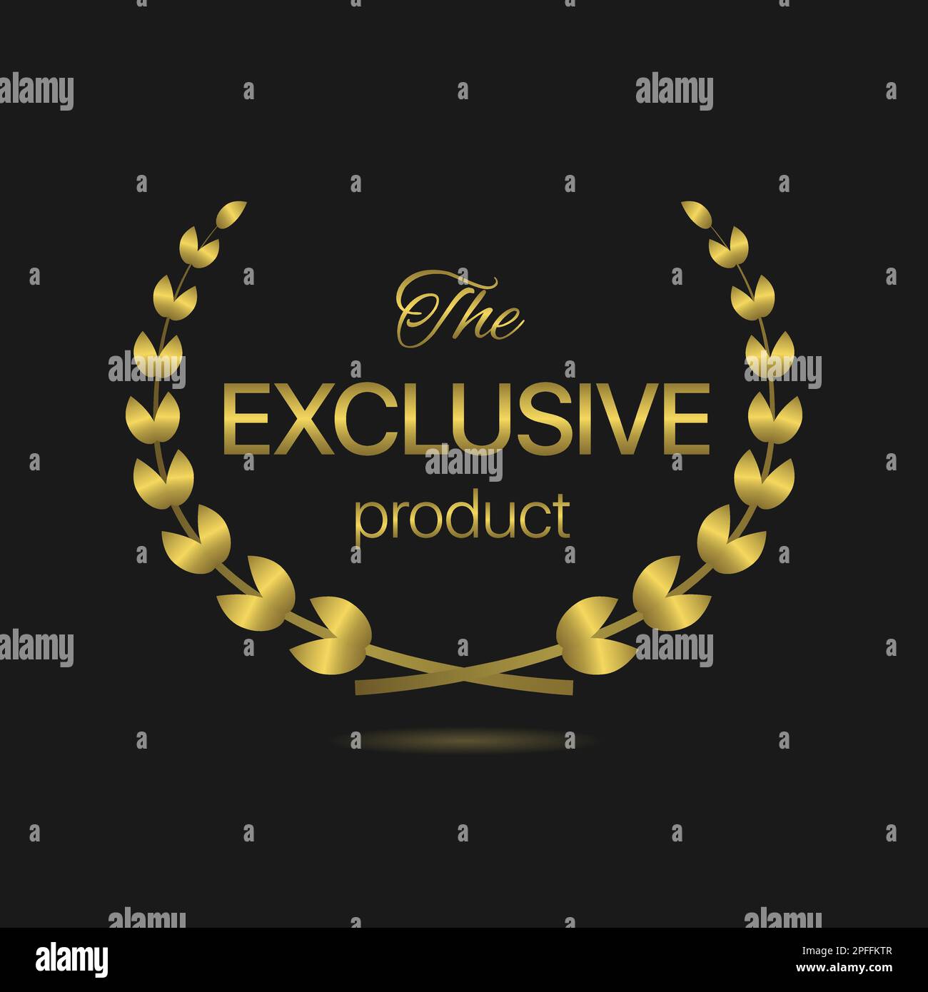 Exclusive product golden laurel wreath label Stock Vector Image & Art ...