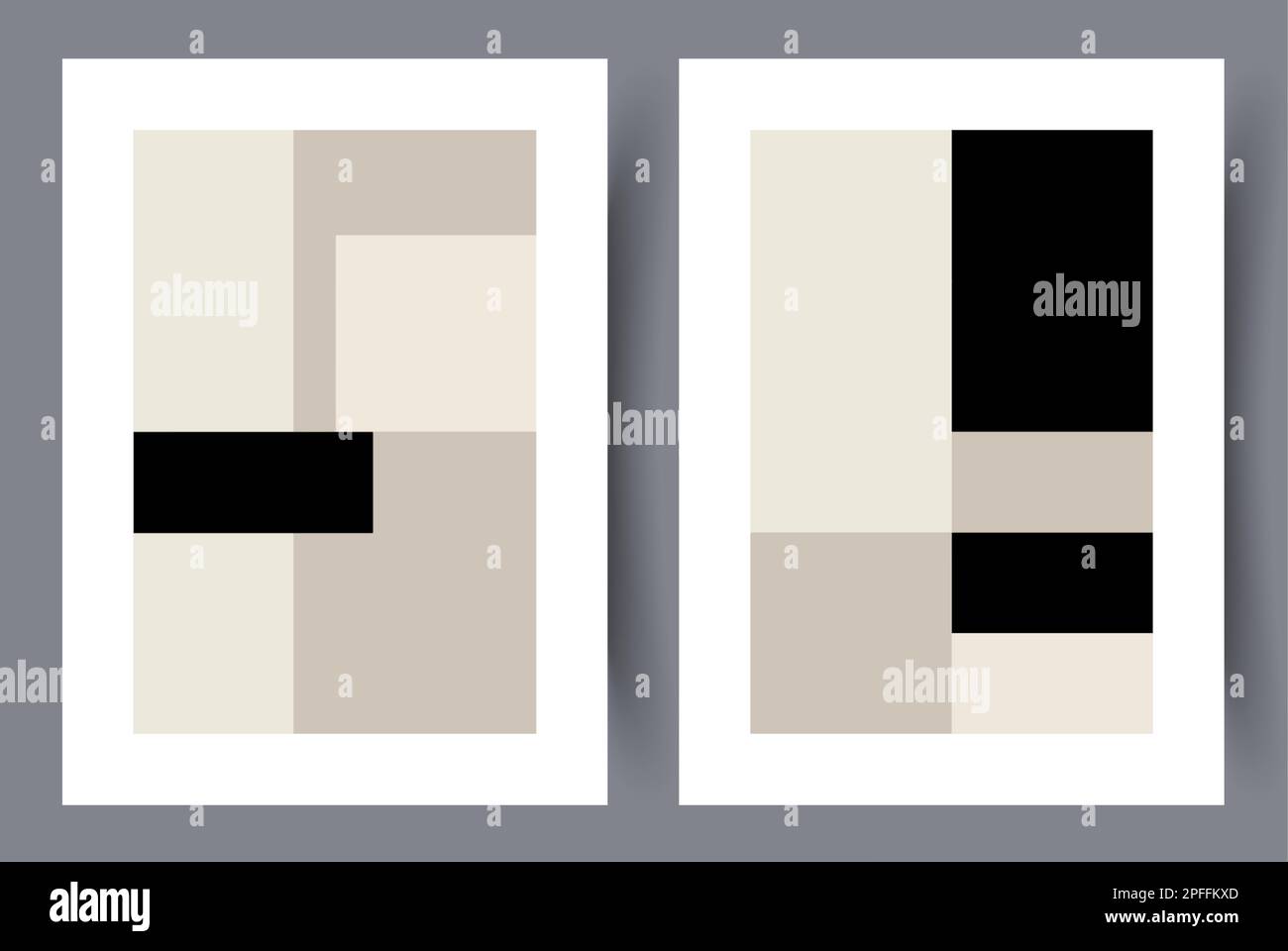 Rectangular artwork Stock Vector Images - Alamy