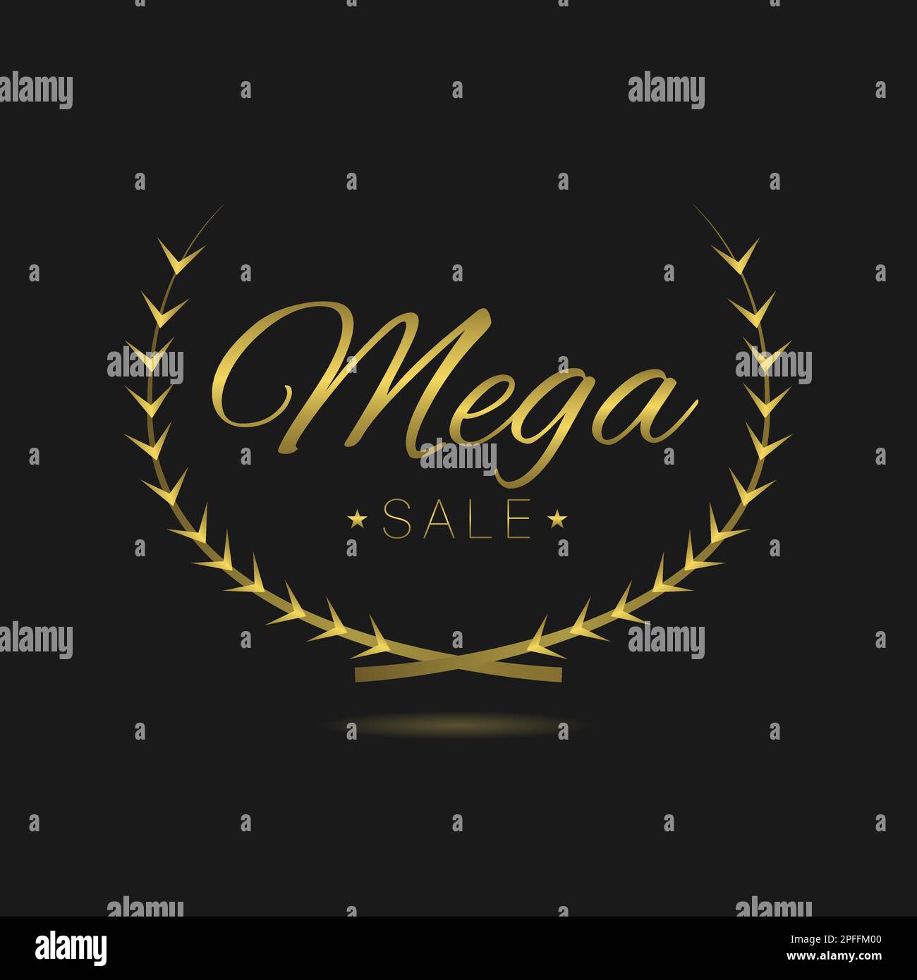 Mega win symbol Stock Vector Images - Alamy