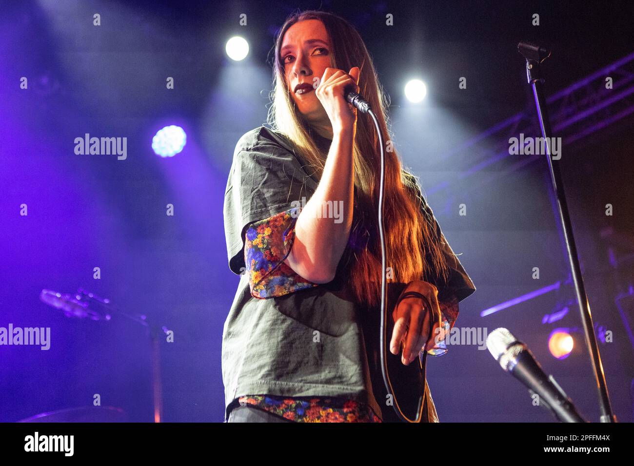 Oslo, Norway. 16th Mar, 2023. The English post-punk band Dry Cleaning ...