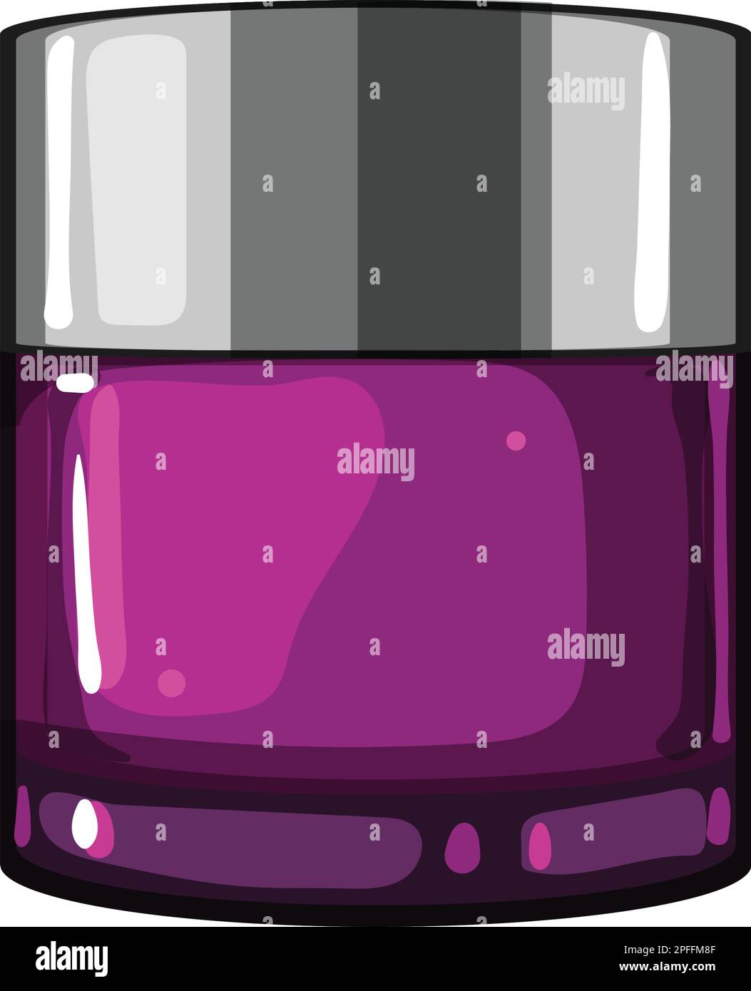 female night cream cartoon vector illustration Stock Vector Image & Art ...