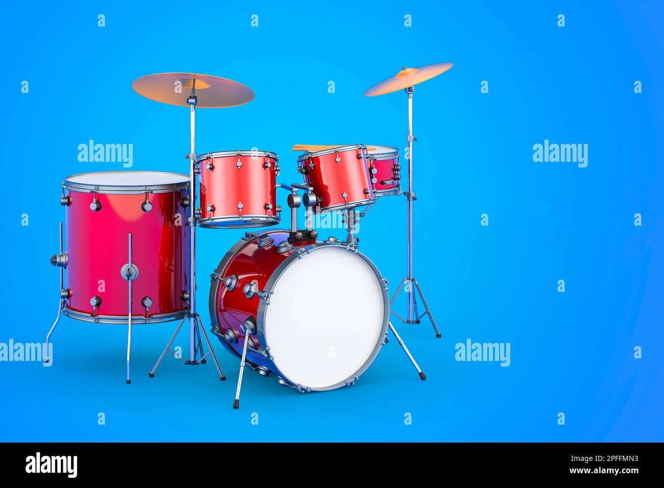 3d snare drum drumsticks hi-res stock photography and images - Alamy