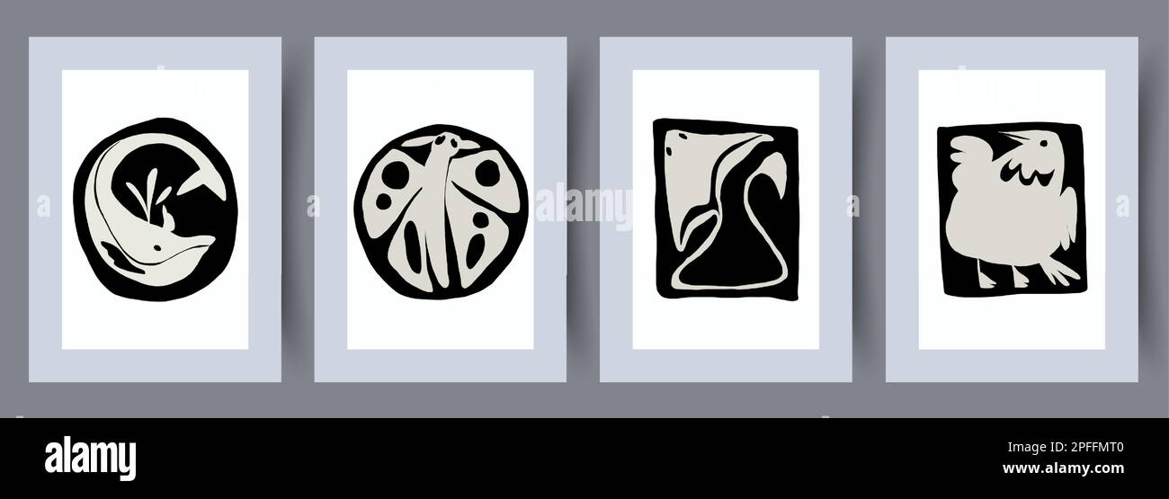 Easy Text Art Animals