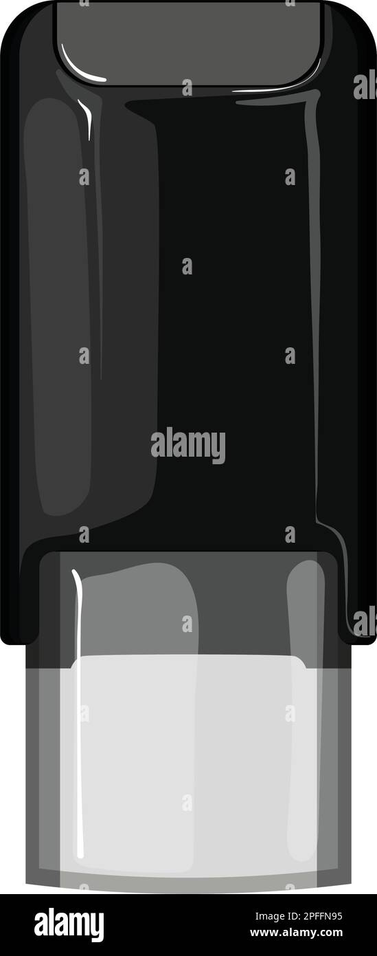 ink stamp handle cartoon vector illustration Stock Vector Image & Art ...