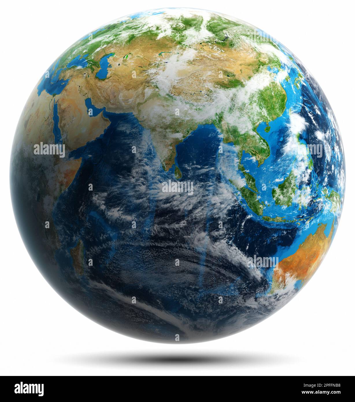 Planet Earth globe world map isolated. Elements of this image furnished ...