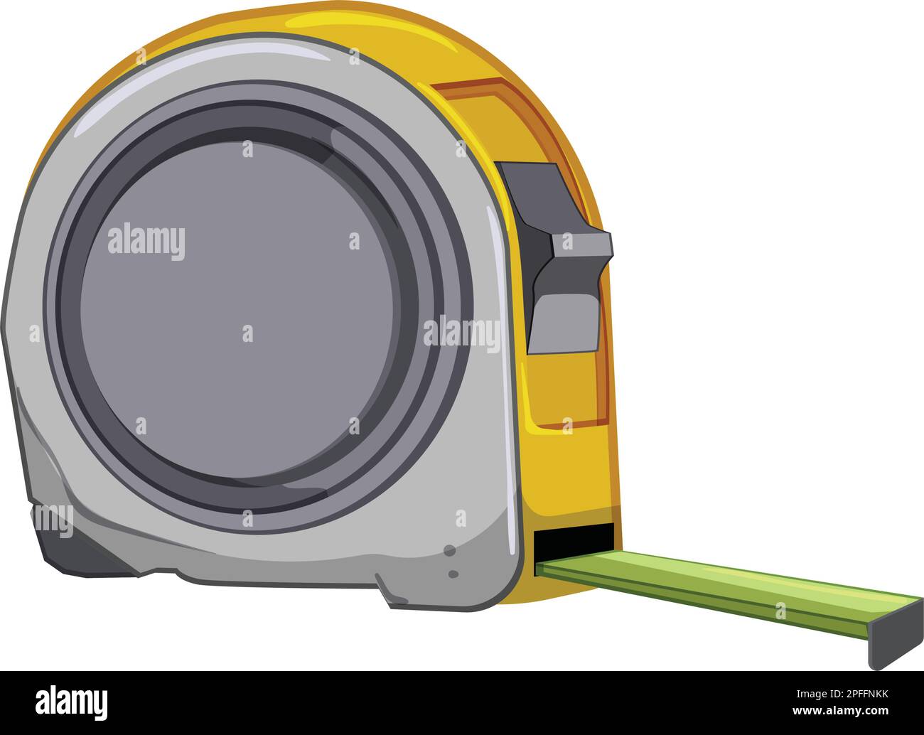 meter tape measure cartoon vector illustration Stock Vector Image & Art ...