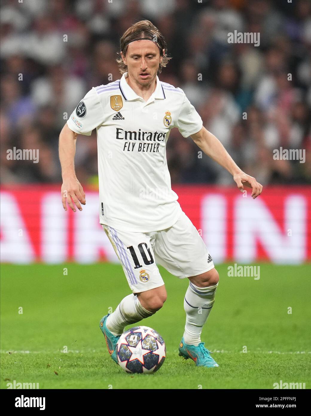 Madrid, Spain. 15th Mar, 2023. Luka Modric of Real Madrid during the ...