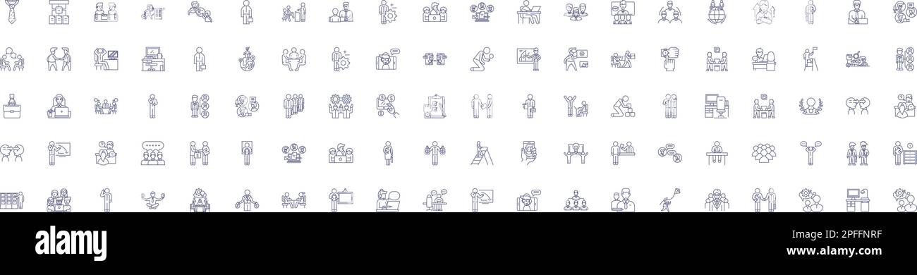 Customer experience line icons signs set. Design collection of Client, Quality, Satisfaction ...