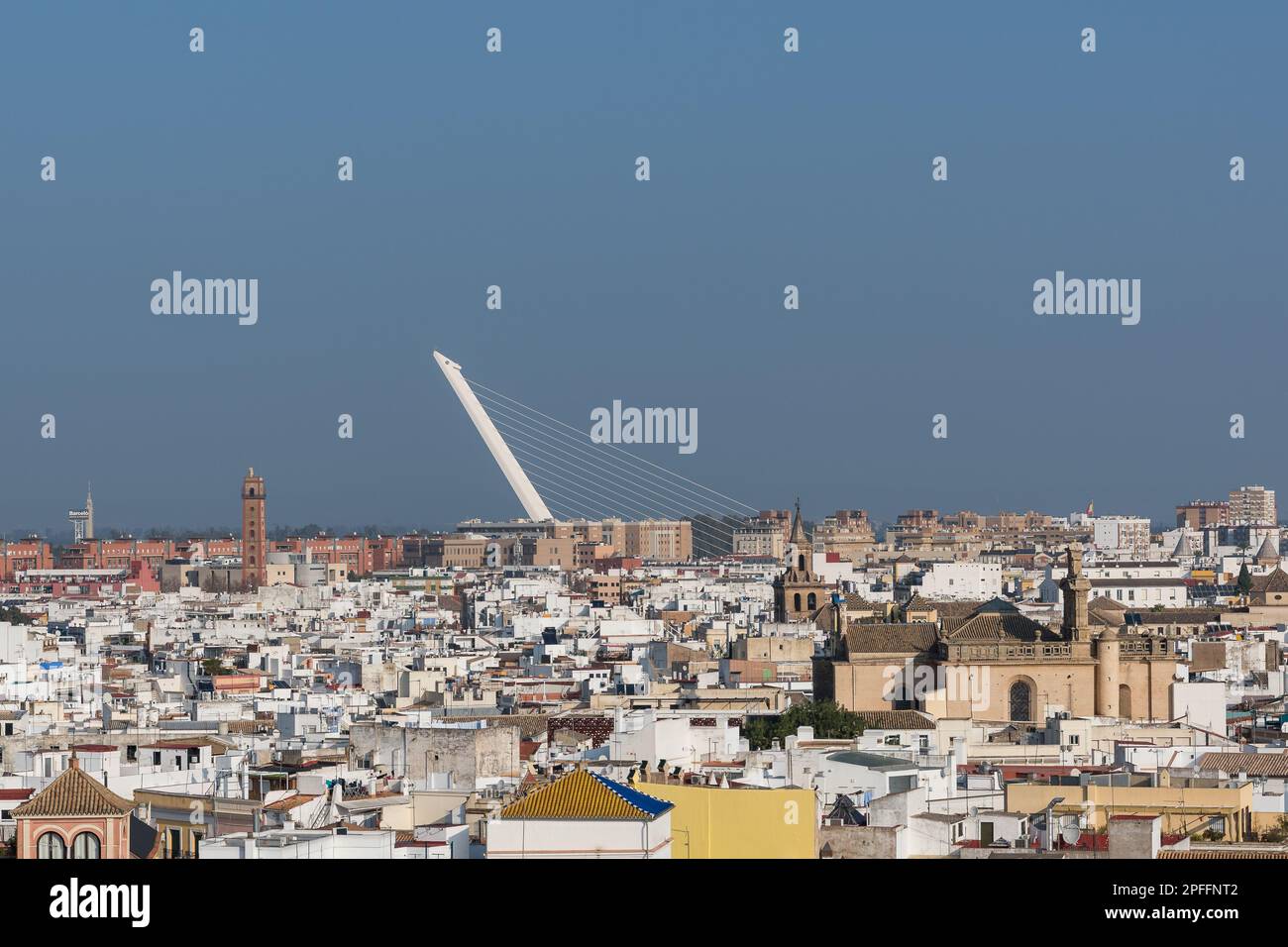Aerial view landmark in seville hi-res stock photography and images - Alamy