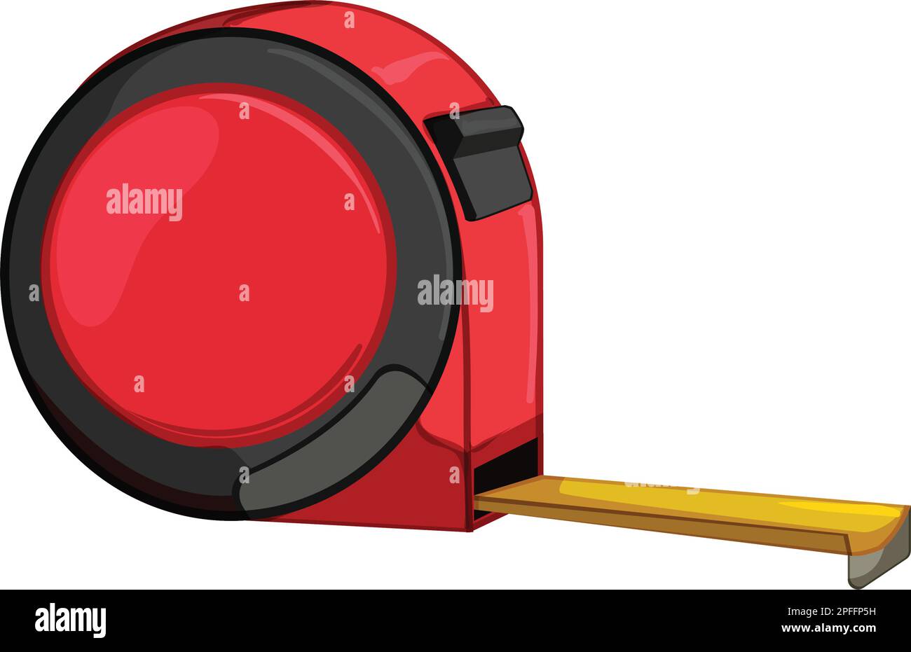 scale tape measure cartoon vector illustration Stock Vector Image & Art ...