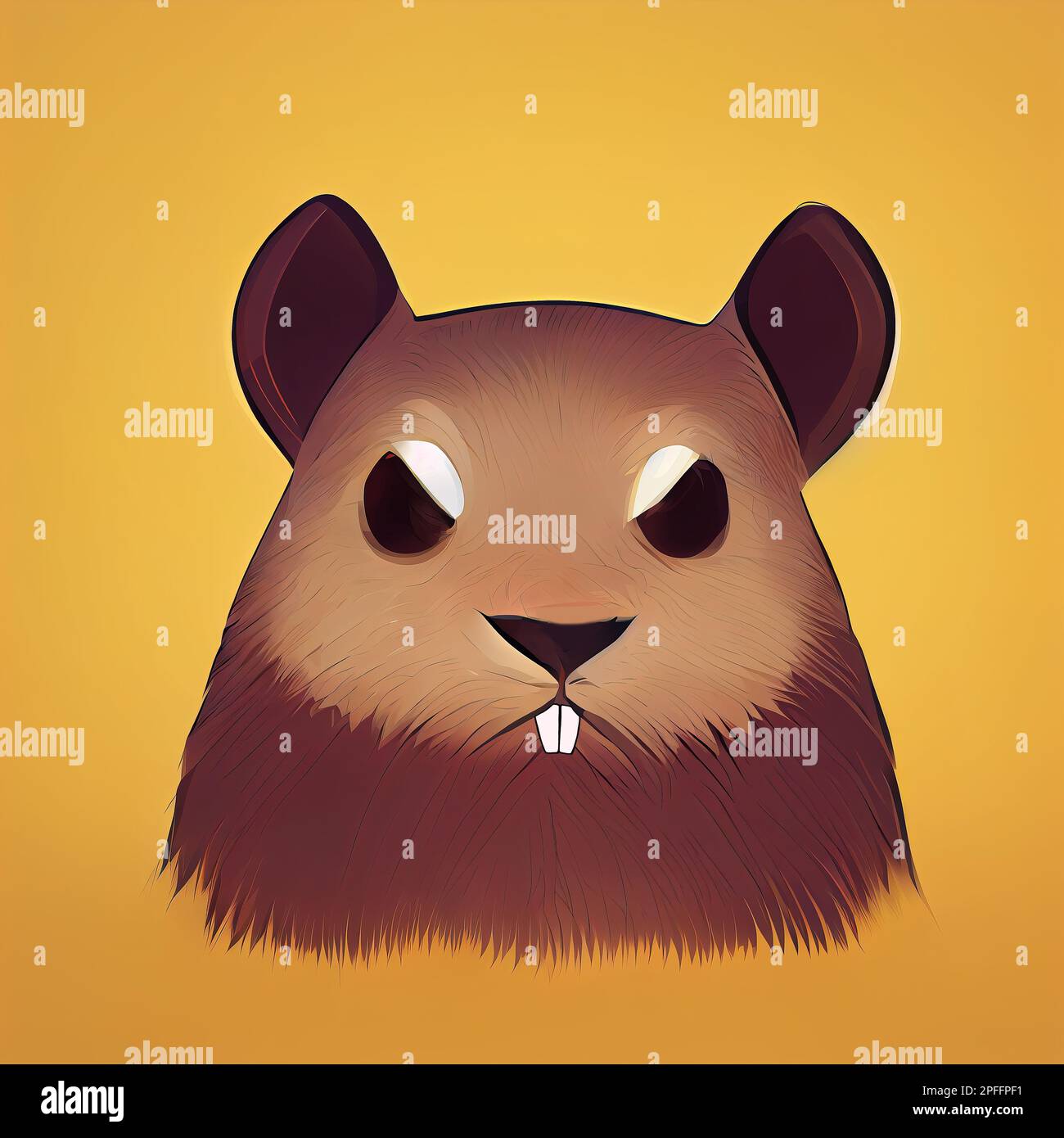 Groundhog day funny cartoon character hi-res stock photography and ...