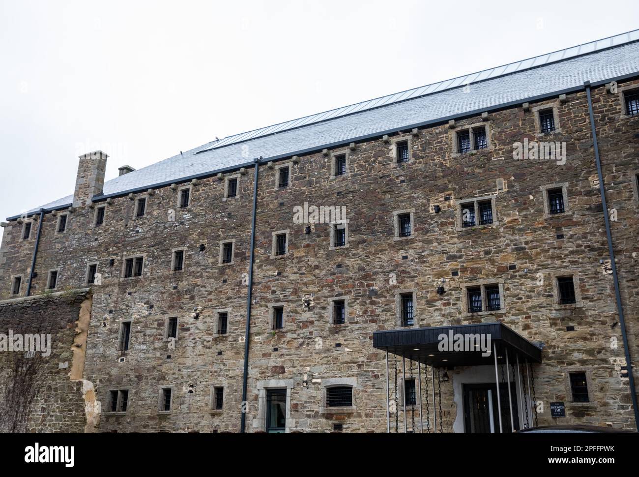 Exterior of The Bodmin Jail Hotel in Bodmin, Cornwall Stock Photo - Alamy