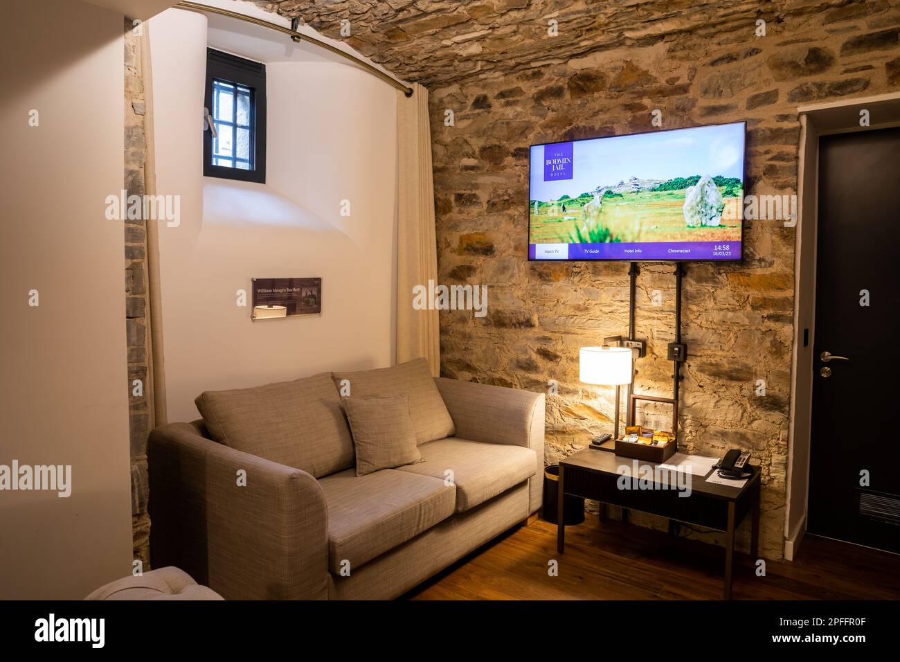 Tv in prison cell hi-res stock photography and images - Alamy