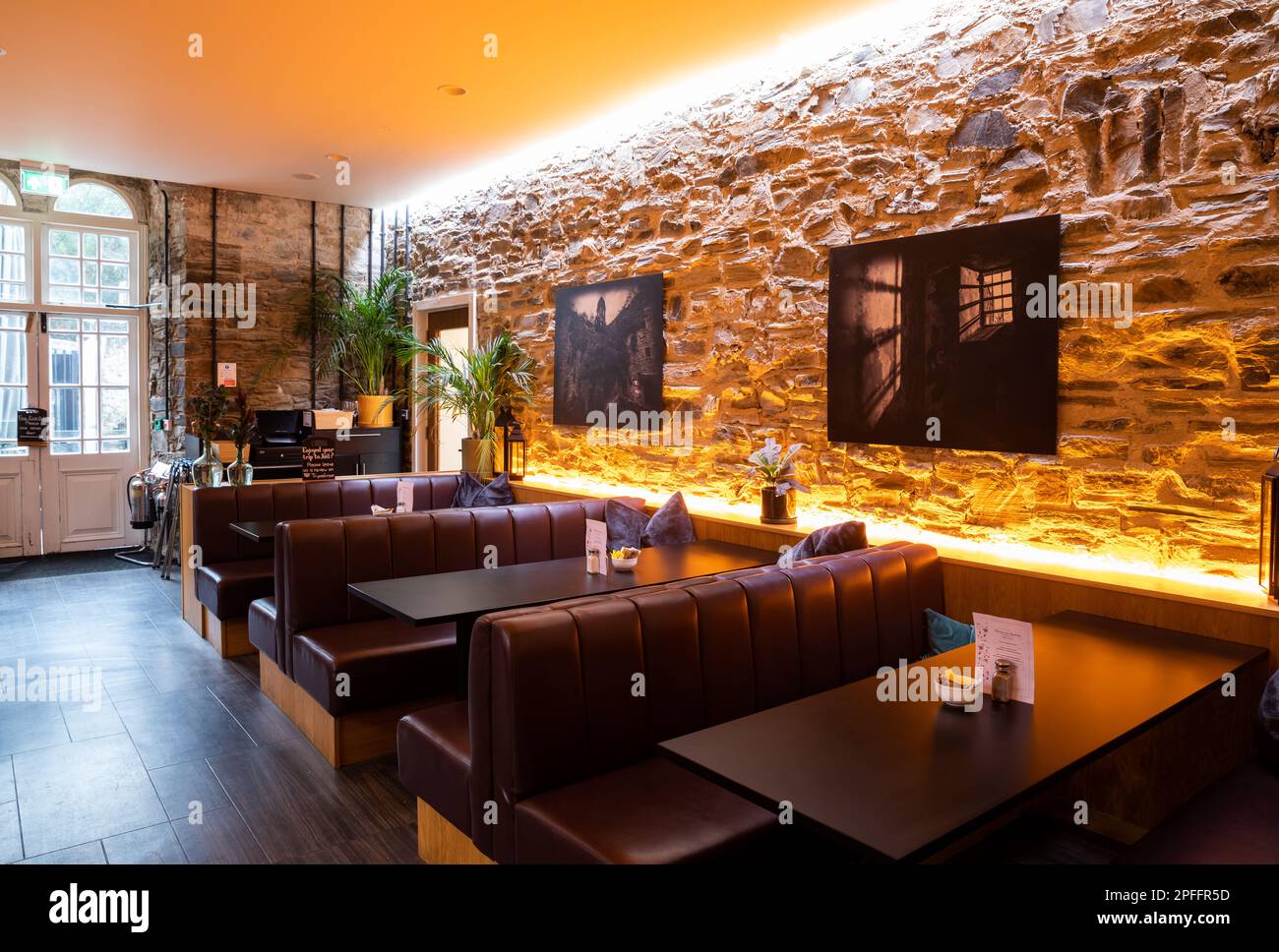 The Courtyard Restaurant in The Bodmin Jail Hotel in Bodmin, Cornwall ...