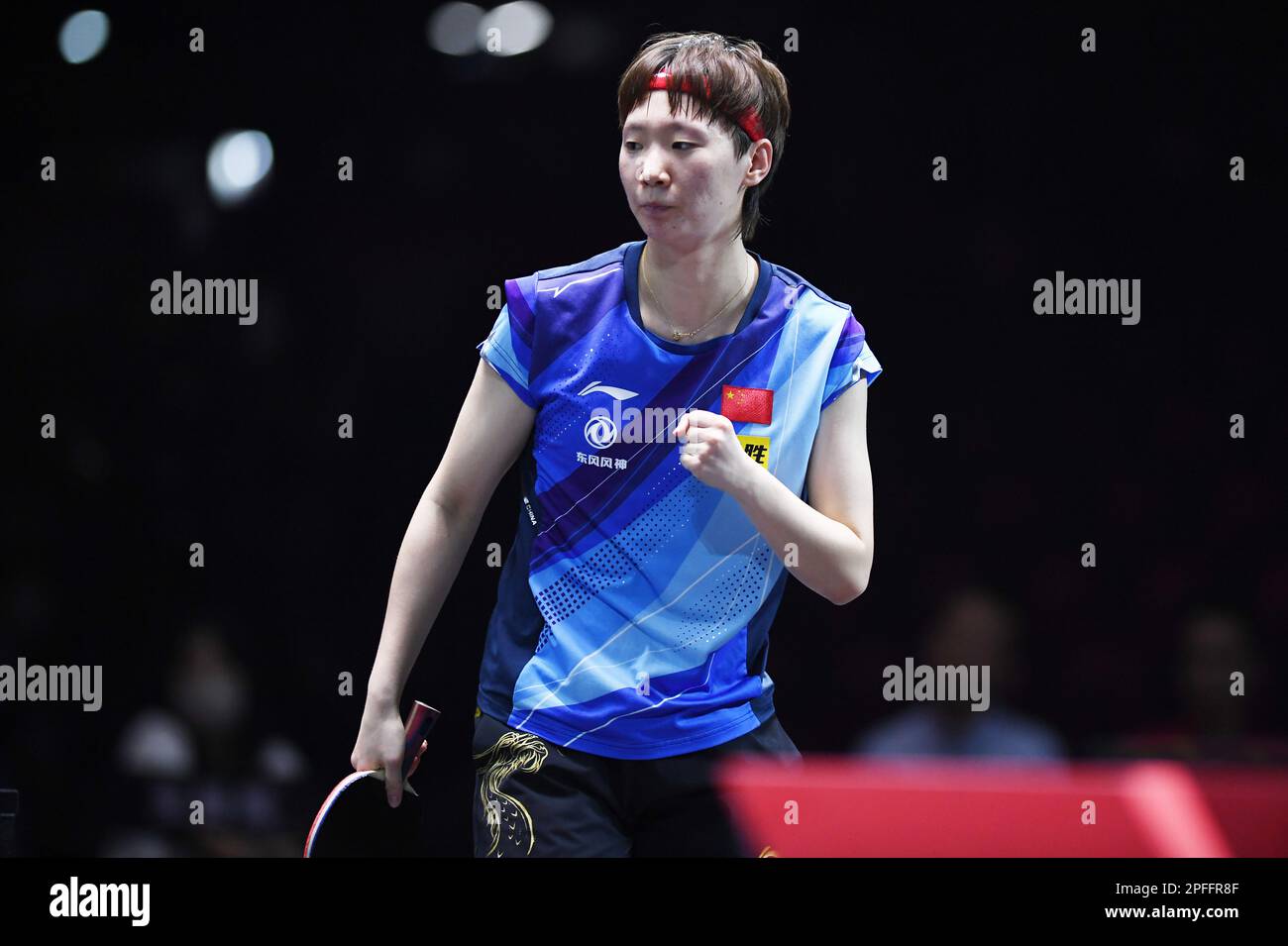 Singapore, Singapore. 17th Mar, 2023. Wang Manyu (CHN) Table Tennis ...