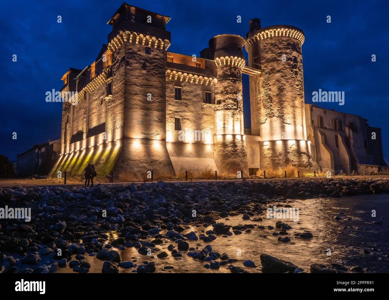 Santa Severa (Italy) - The medieval castle and town of Santa Severa ...