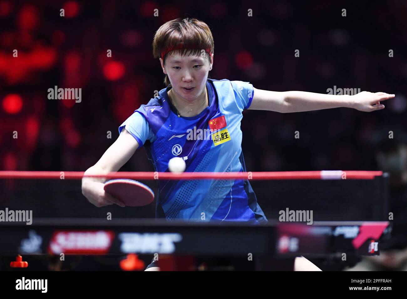 Singapore, Singapore. 17th Mar, 2023. Wang Manyu (CHN) Table Tennis ...