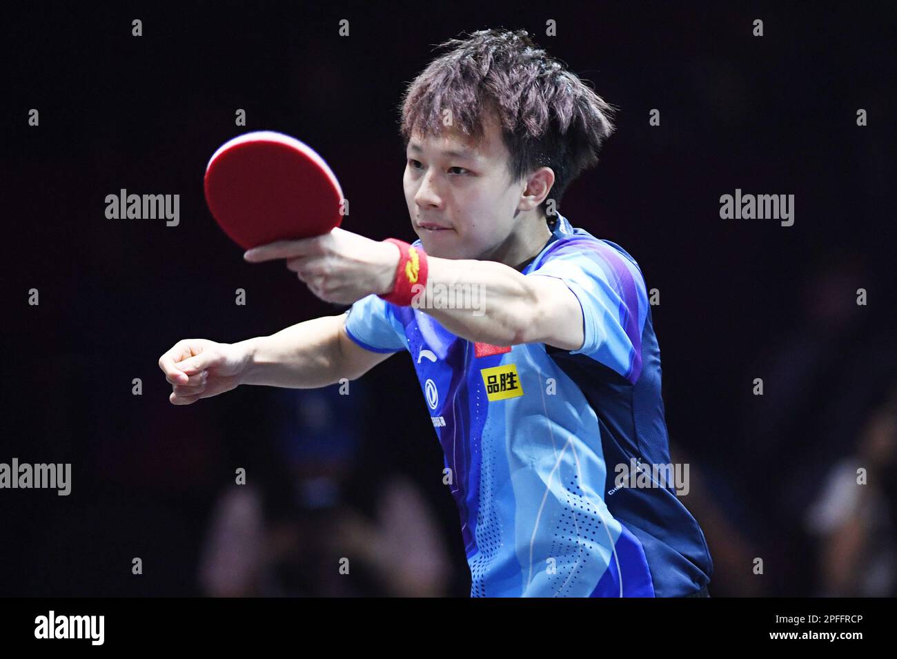 Singapore, Singapore. 17th Mar, 2023. Lin Gaoyuan (CHN) Table Tennis ...