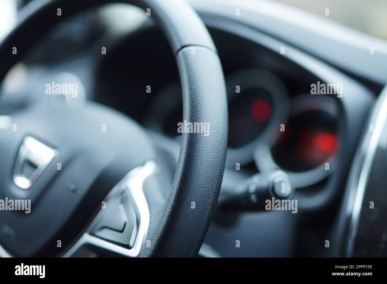 Dacia steering wheel hi-res stock photography and images - Alamy