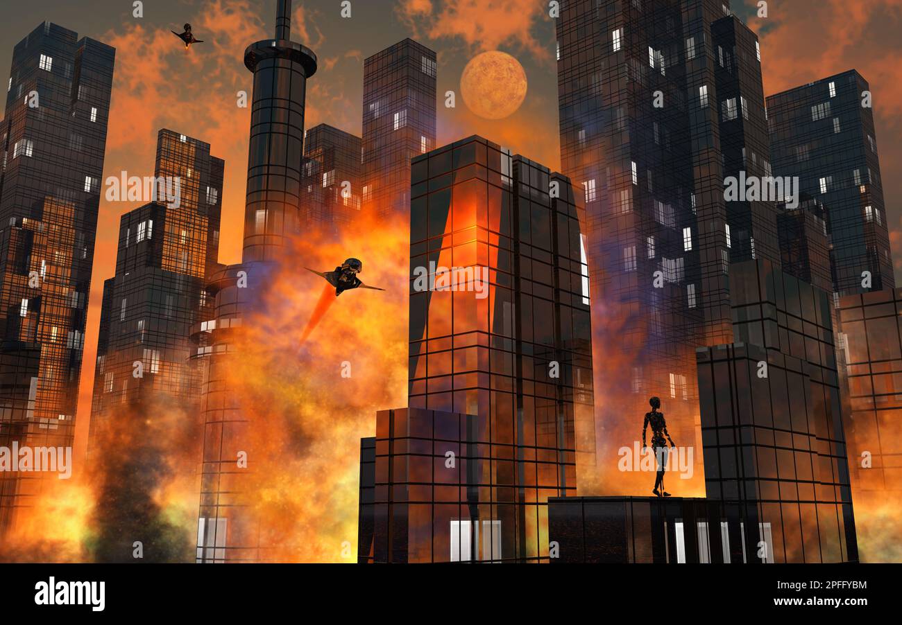 Metropolis robot hi-res stock photography and images - Alamy